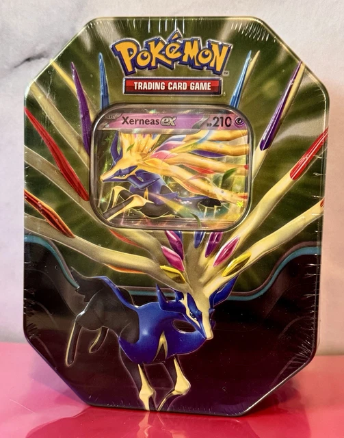 POKÉMON TCG: AZURE Legends Tin (Xerneas ex) Brand New Sealed $31.99 ...