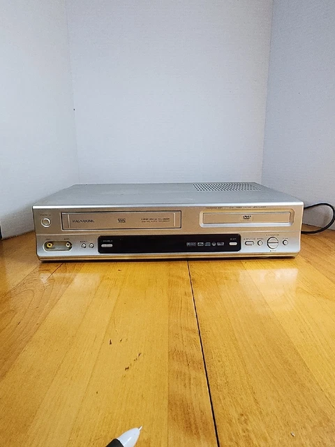 MAGNASONIC DVD820 DVD /VCR Dual Deck Tested Works No remote $45.00 ...