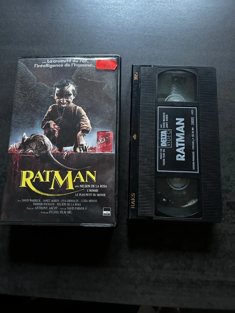 VHS RATMAN RAT MAN Nelson de la Rosa l'homme le plus petit du monde ...