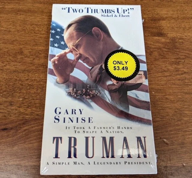 TRUMAN (VHS,1995) GARY Sinise HBO Original Movie New Sealed $14.99 ...