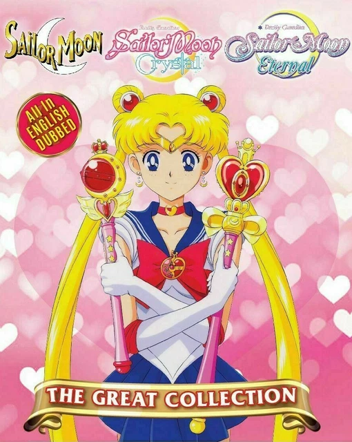 SAILOR MOON DVD Complete Collection English Dub Series (Season 1-6+4 ...