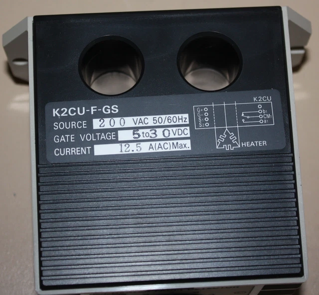 OMRON HEATER ELEMENT Fault Detector K2CU-F10A-EGS load monitoring relay ...