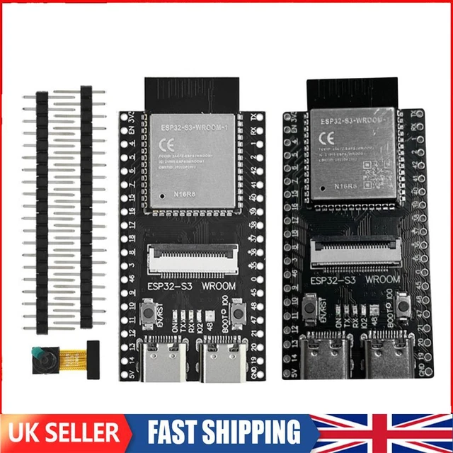 USEFUL ESP32-S3-WROOM WIFI BT Module Example Projects Durable with OV2640 Camera £9.59 - PicClick UK