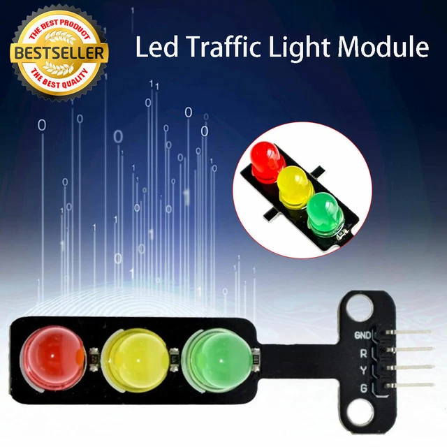 TRAFFIC LIGHT LED Module Running Flowing For Arduino Raspberry Pi New ...