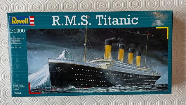 REVELL RMS TITANIC 1/1200 scale model kit. Model #05804 £9.07 - PicClick UK