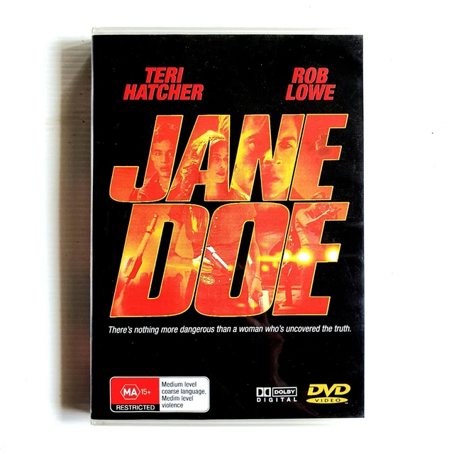 JANE DOE DVD Thriller, Teri Hatcher, Rob Lowe, Region All, VGC Gift ...
