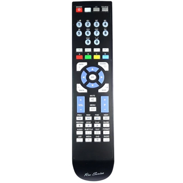*NEW* RM-SERIES TV Recorder Remote Control for Sagemcom DTR67320T EUR ...