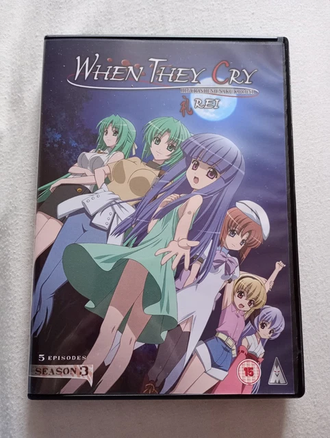 NEW HIGURASHI WHEN They Cry (No Naku Koro Ni) Rei Season 3 DVD EUR 5,27 ...