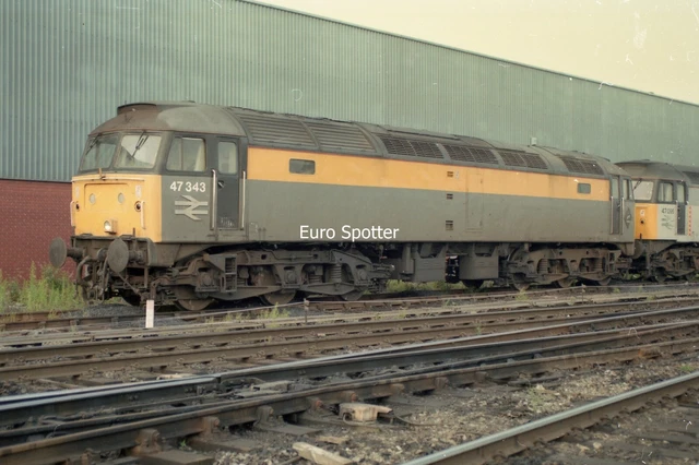 B294 35MM NEGATIVE Class 47 47343 £2.54 - PicClick UK