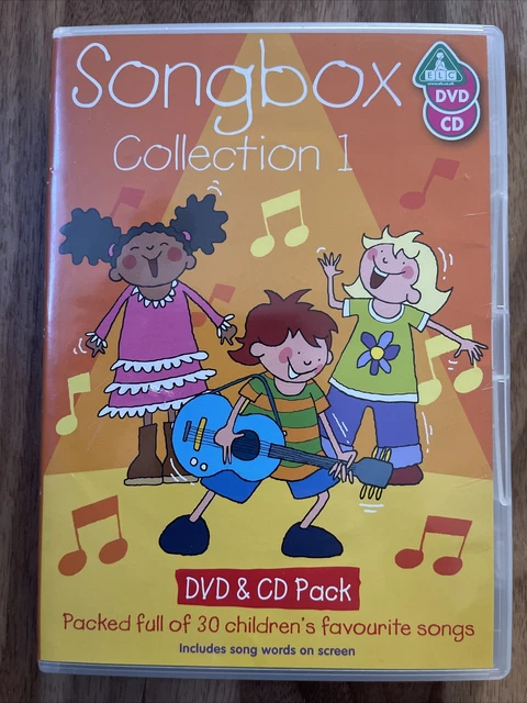 EARLY LEARNING CENTRE Song Box Collection 1 - DVD and CD Pack, 30 Fav ...