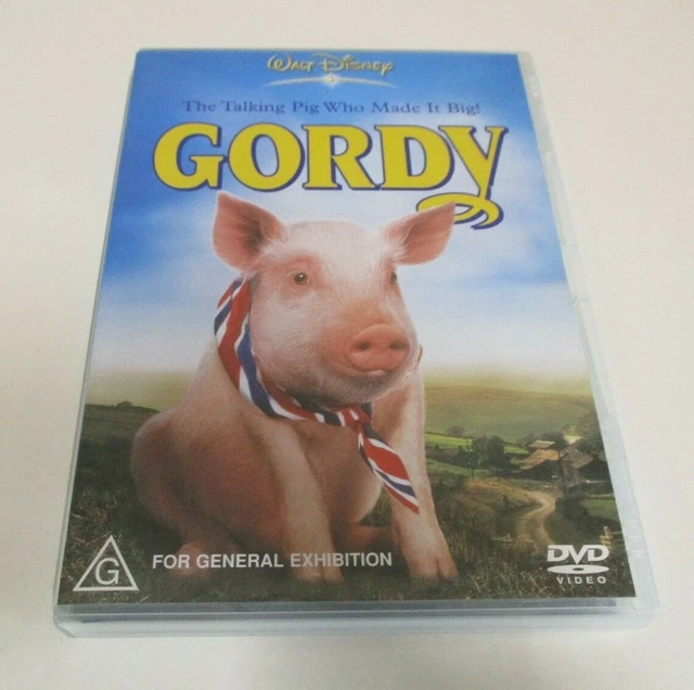 GORDY: THE TALKING Pig Who Made it Big! - DVD - Disney - Region 4 - 86 ...