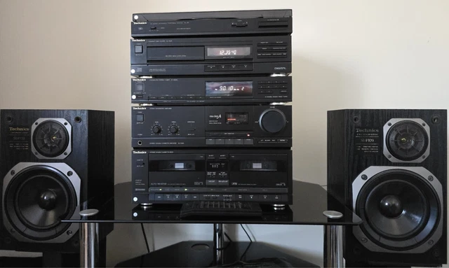 TECHNICS HI-FI STACK System SA-CH550, SL-CH550, SH-CH550, RS-CH550 ...