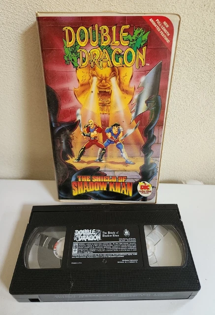 DOUBLE DRAGON - "The Shield of Shadow Khan" (VHS, 1994) DiC Cartoon ...