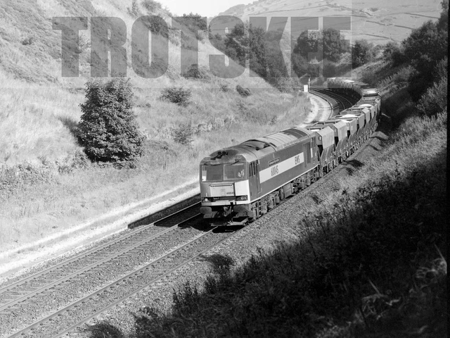 LARGER NEGATIVE BR British Railways Diesel Loco Class 60 60045 c1994 £4 ...