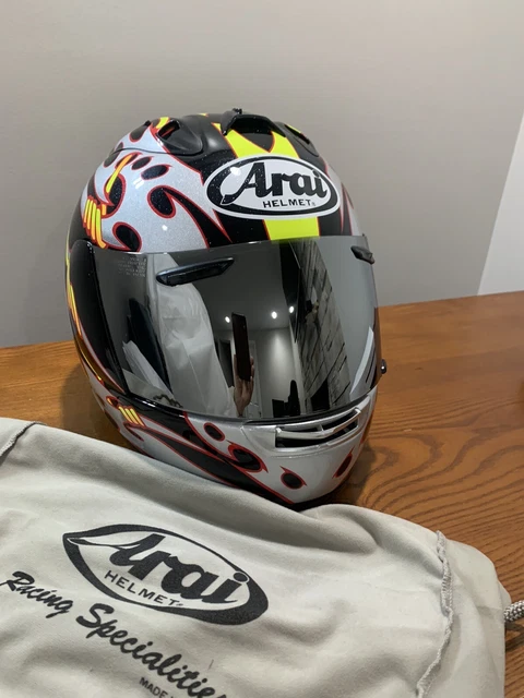 ARAI CORSAIR RX7 Nicky Hayden "Wired" Helmet * Mint Condition $1,406.89 ...