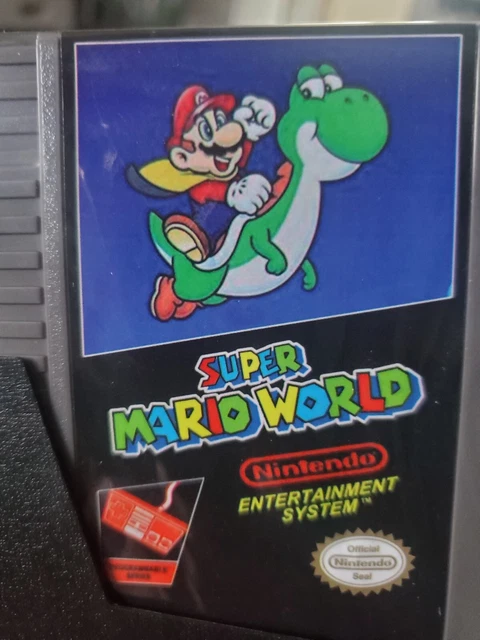 SUPER MARIO WORLD Nintendo Nes EUR 45,00 - PicClick FR