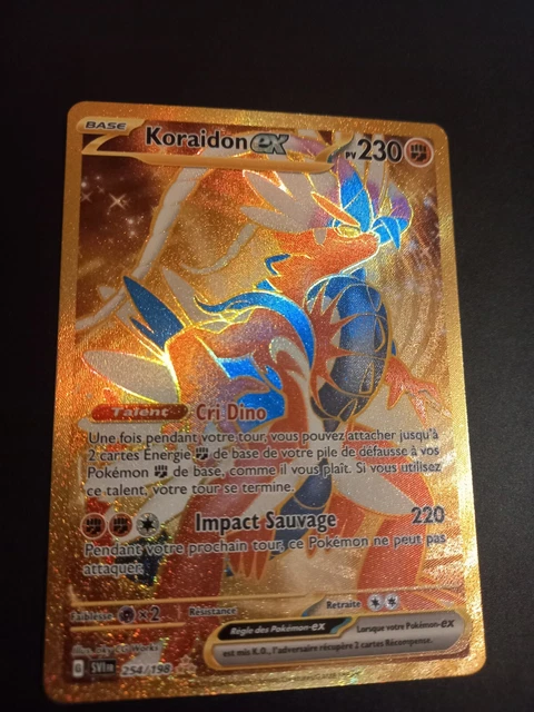 CARTE POKÉMON KORAIDON 254/198 Écarlate Et Violet Sortie De Booster EUR ...