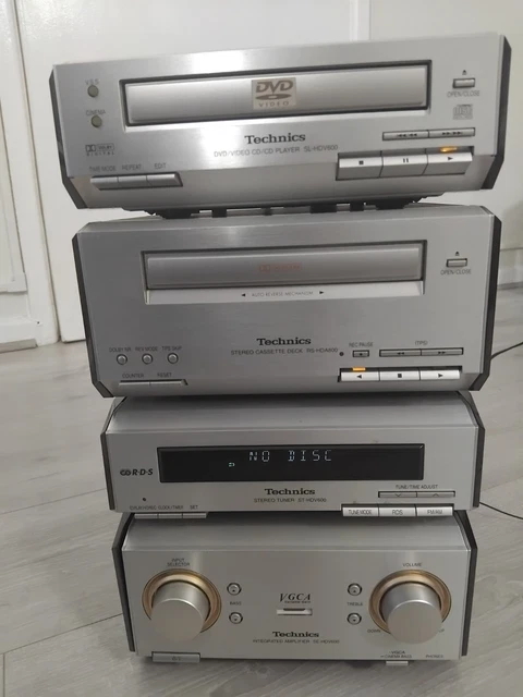 TECHNICS HDV600 COMPONENTS Stacking Hi-Fi System READ DESCRIPTION £99. ...