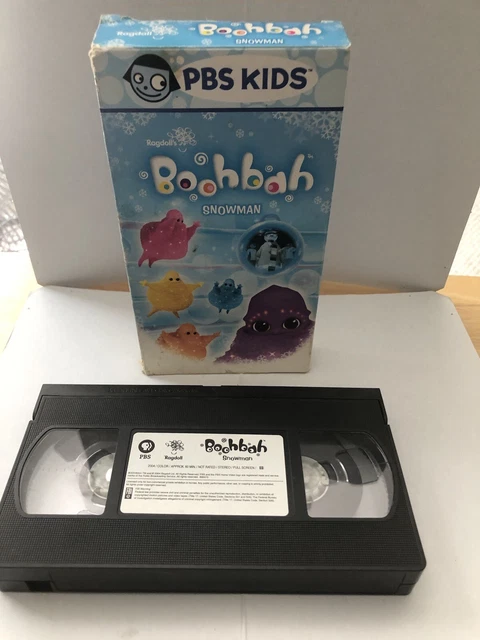 BOOHBAH - SNOWMAN (VHS, 2004) PBS Kids - Rare Out Of Print OOP Hard To ...