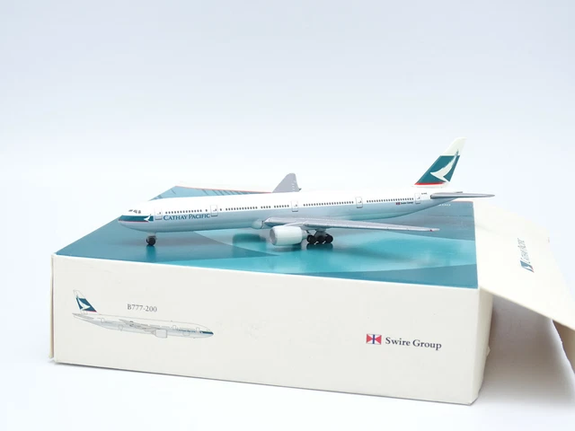 HERPA AEREO AIRLINES 1/500 - Boeing 777 200 Cathay Pacific EUR 48,54 - PicClick IT