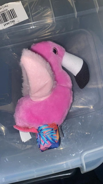 FLAMINGO PLUSH BIRD Talk Mode Music Chirping Sounds Interactive Toy Age ...