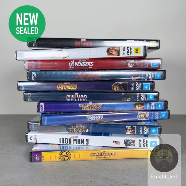 MARVEL DVD BUNDLE x11 [NEW - SEALED] Ant-Man Avengers Captain America ...