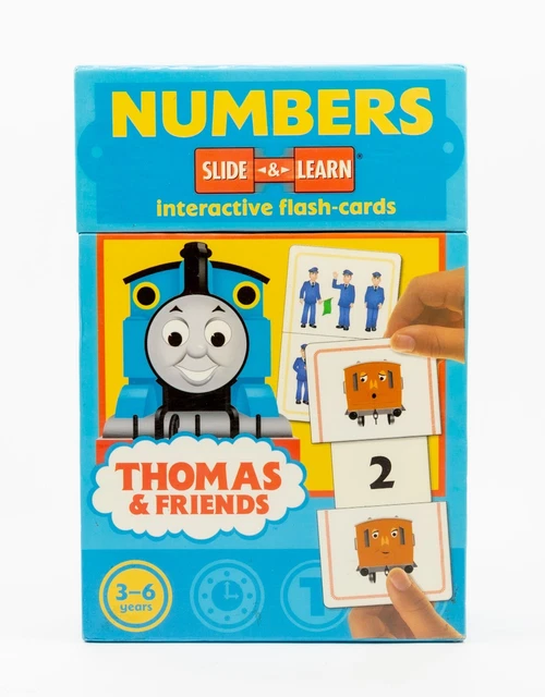 THOMAS THE TANK Train & Friends Numbers Interactive Slide and Learn ...