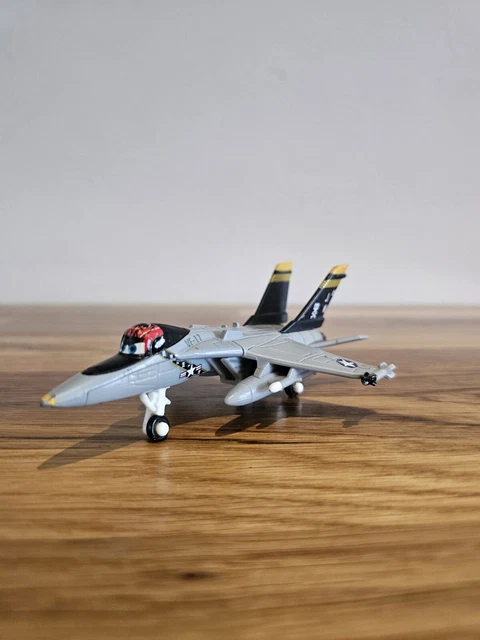 DISNEY PIXAR PLANES Cars ECHO FIGHTER JET MATTEL 1:55 DIECAST MATER ...