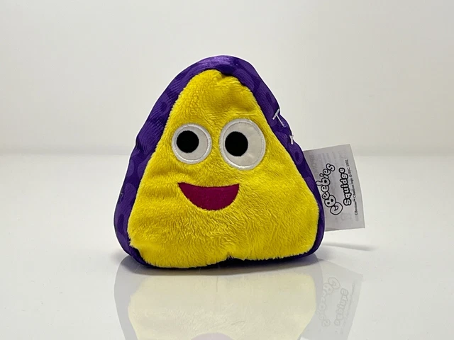 CBEEBIES LAND 2002 Yellow Bugbies Squidge Small Soft Plush Beanie Toy ...
