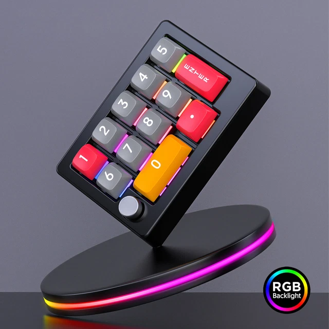 Macro Programmable Keyboard Hot Swappable Wired External Number £21 76 Picclick Uk