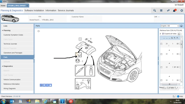 GENUINE VOLVO ENGINE Cover Clip 31375248 £3.15 - PicClick UK