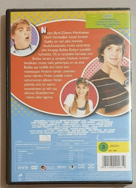 SHREDDERMAN RULES DVD Audio: English Cover: Finnish Brand New & Sealed ...