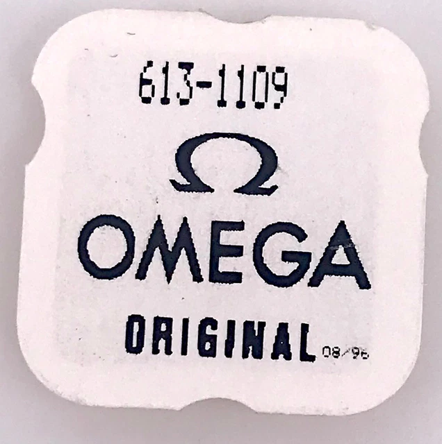 NOS OMEGA 613-1109 Original Fond Du Boîtier Original Spare Parts 3wc ...