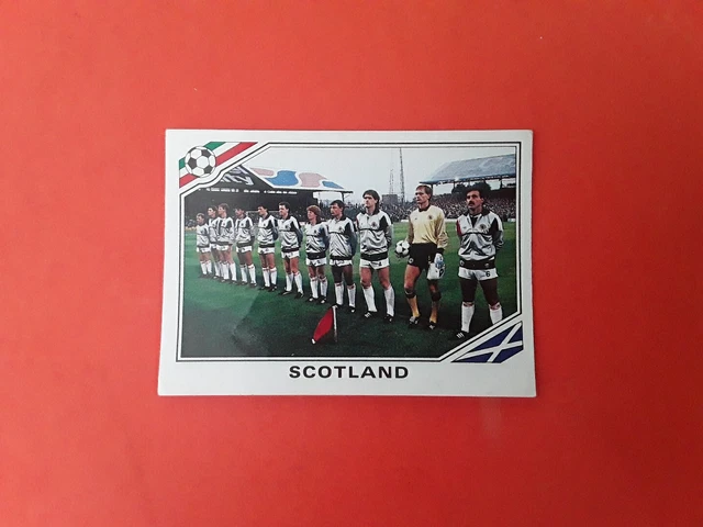 PANINI FOOTBALL ORIGINAL MEXICO 86 TEAM SCOTLAND #329 EUR 3,00 ...