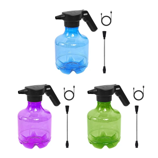 3L ELECTRIC SPRAY Bottle Plant Atomizer Multipurpose Watering Can with ...
