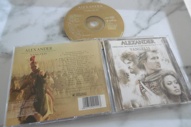 Alexander Original Motion Image Bande Sonore Par Vangelis Cd Album 2004