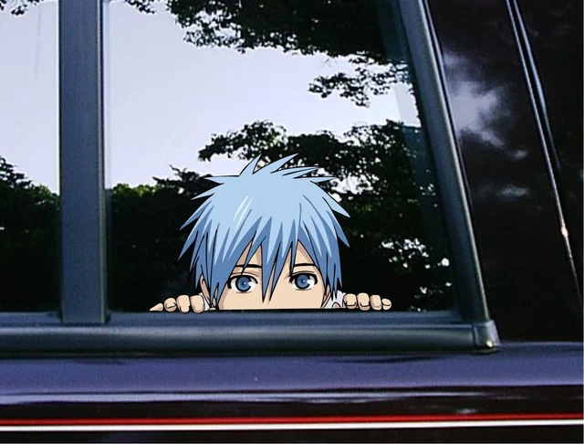TETSUYA KUROKO PEEK Peeker Peeker Peeking Window Vinyl Car Decals Anime ...