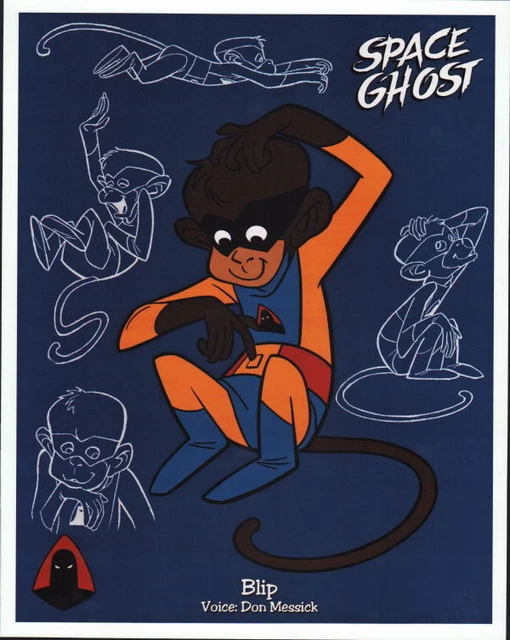 SPACE GHOST - PHANTOM CRUISER MODEL SHEET Pin Up Poster HB TV EUR 16,81 - PicClick DE