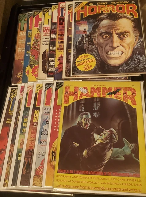 15 X HAMMER House of Horror Comics (Vintage, Rare, VGC) £125.51 ...