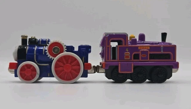 2004-05 THOMAS TRAIN Take-N-Play Along Engine Culdee & Fergus Die Cast ...