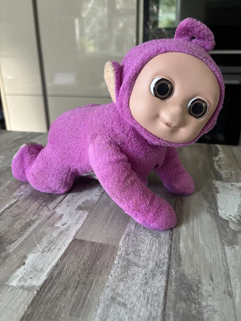 TIDDLYTUBBIES TELETUBBIES PING Pink Crawling Shuffle & Giggle Plush ...