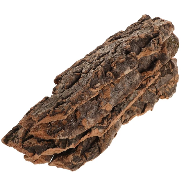 REPTILE TERRARIUM BARK Decor Log Hide Tank Aquarium Decoration ...