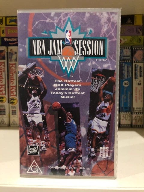 NBA JAM SESSION - Nba Basketball - Vhs $29.95 - PicClick AU