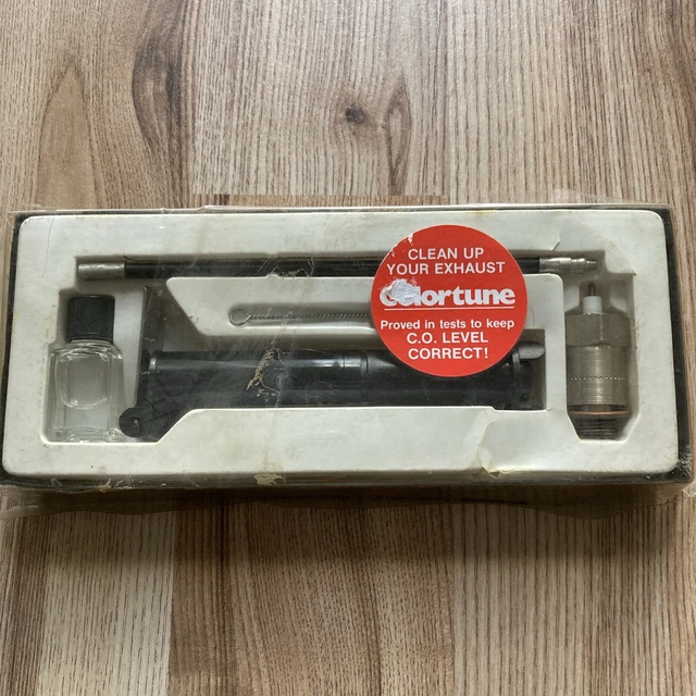 VINTAGE GUNSON'S COLORTUNE Easy Use Classic Car Test Plug Tune Up Kit ...