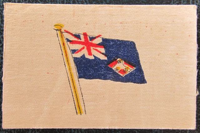 WILLS CIGARETTE SILK Card Ww1 Military Flags of the Allies with ...