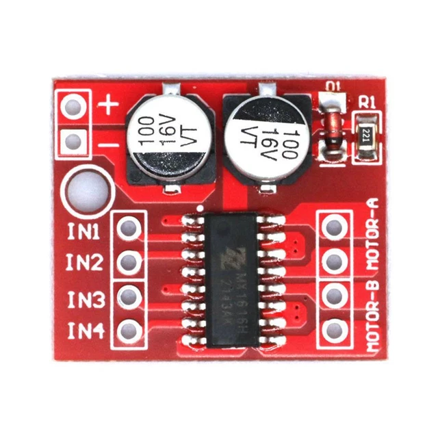 L298N 2-WAY DC Motor Driver Module PWM Speed Dual H-Bridge Stepper ...