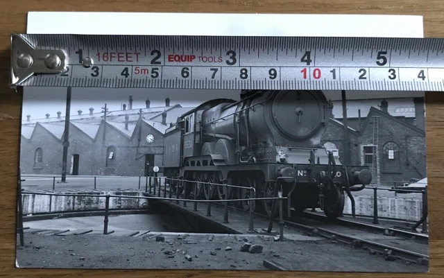 BRITISH RAILWAY PHOTOGRAPH No. 8520 Gorton Turntable Manchester (30.7. ...