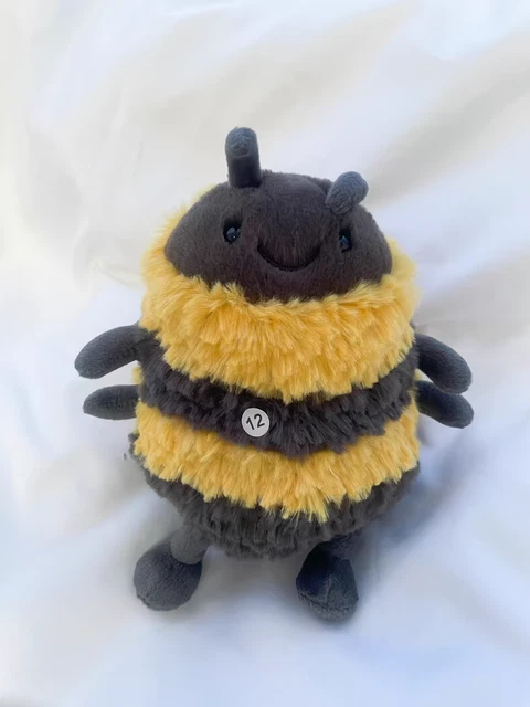 JELLYCAT ALBEE BEE 13cm Rare Plush Birthday Gift Brand New w/Tags&Dust ...