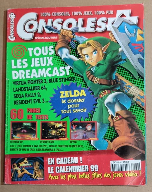 MAGAZINE CONSOLES PLUS + Numéro 82 : Zelda - Spyro - Oddworld - F-Zero ...
