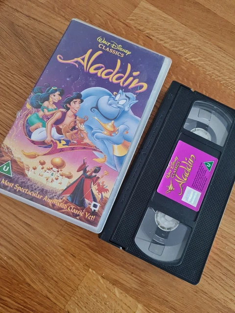 RARE WALT DISNEY Aladdin (VHS/SH, 1994) £1.20 - PicClick UK